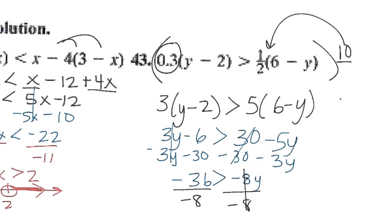 Explanation to Algebra 2 Prep Set 2 - YouTube