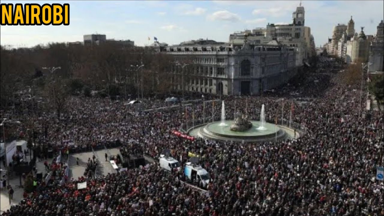 Ruto kwisha THOUSANDS OF AZIMIO SUPPORTERS ARRIVES NAIROBI FOR PROTEST ...