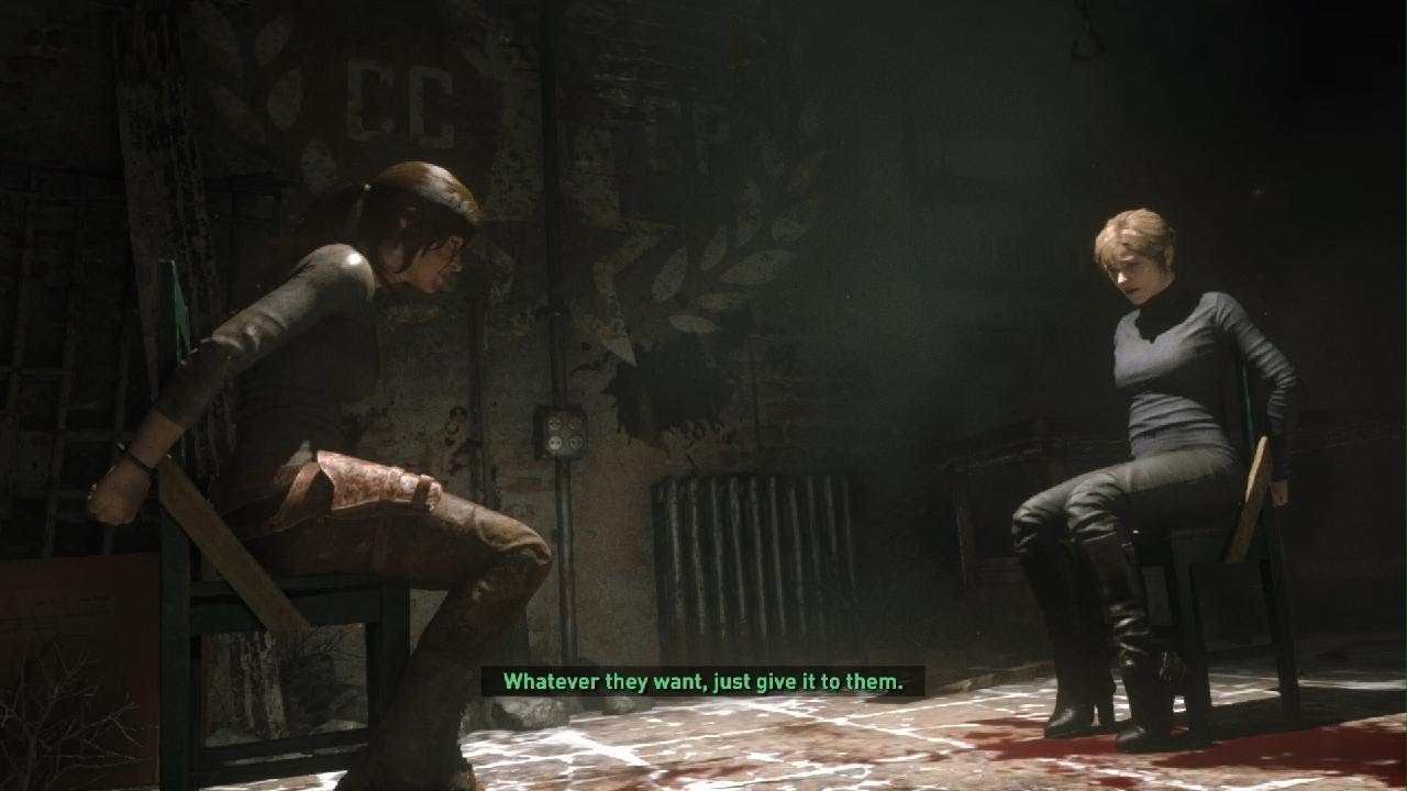 Lara Croft Captured | Rise of the Tomb Raider - YouTube