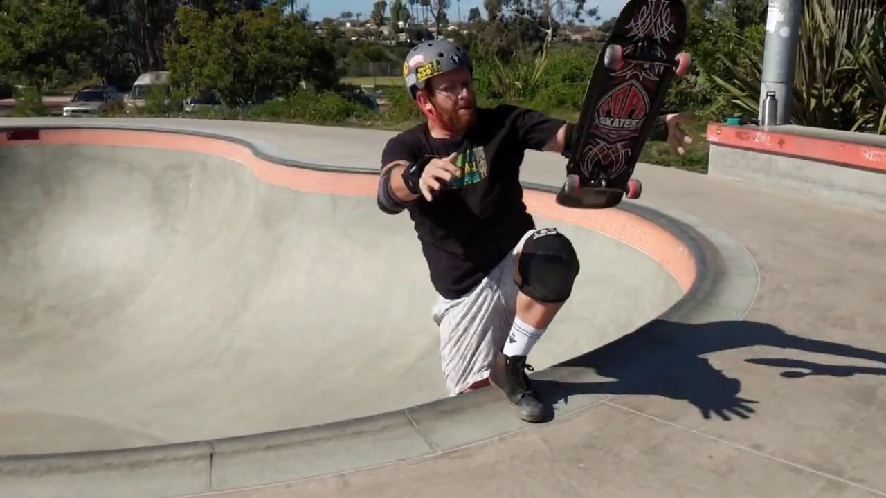 Frontside grind practice - YouTube