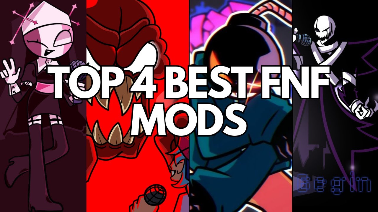 TOP 4 BEST FNF MODS /// Daniel - YouTube