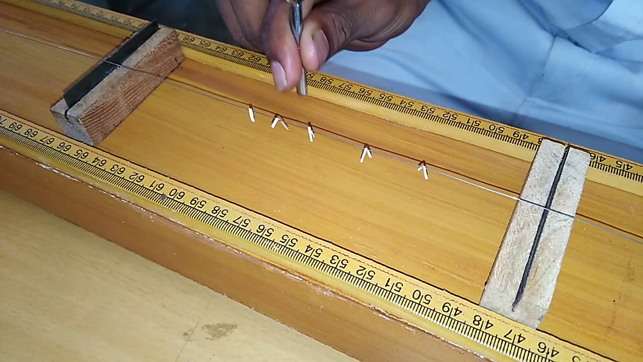 Resonance sonometer - YouTube