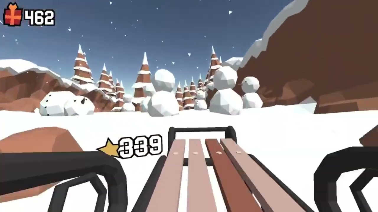 Snow Rider 2nd Highest Score (Recorded) 426 - YouTube