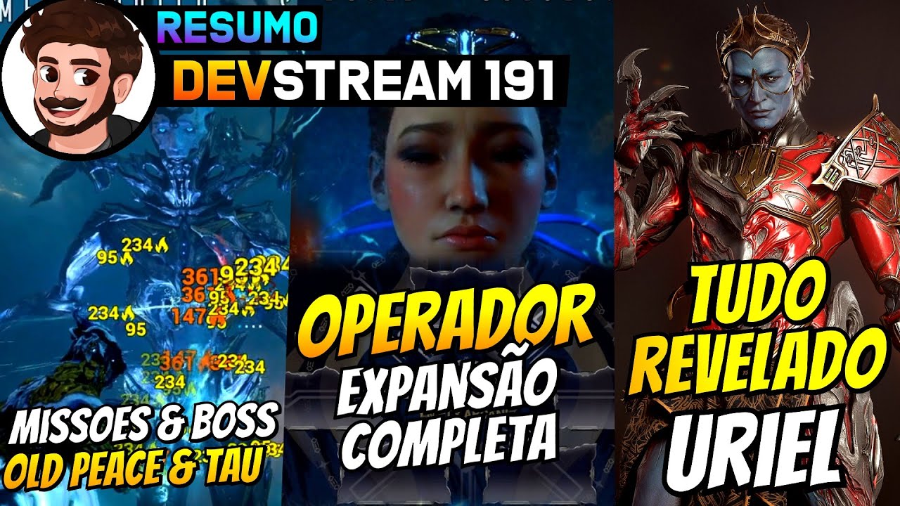 MODS E ARCANOS PRA OPERADOR!, HABILIDADES WARFRAME DEMONIO, EVENTO E MUITO MAIS! | Devstream 191 ...