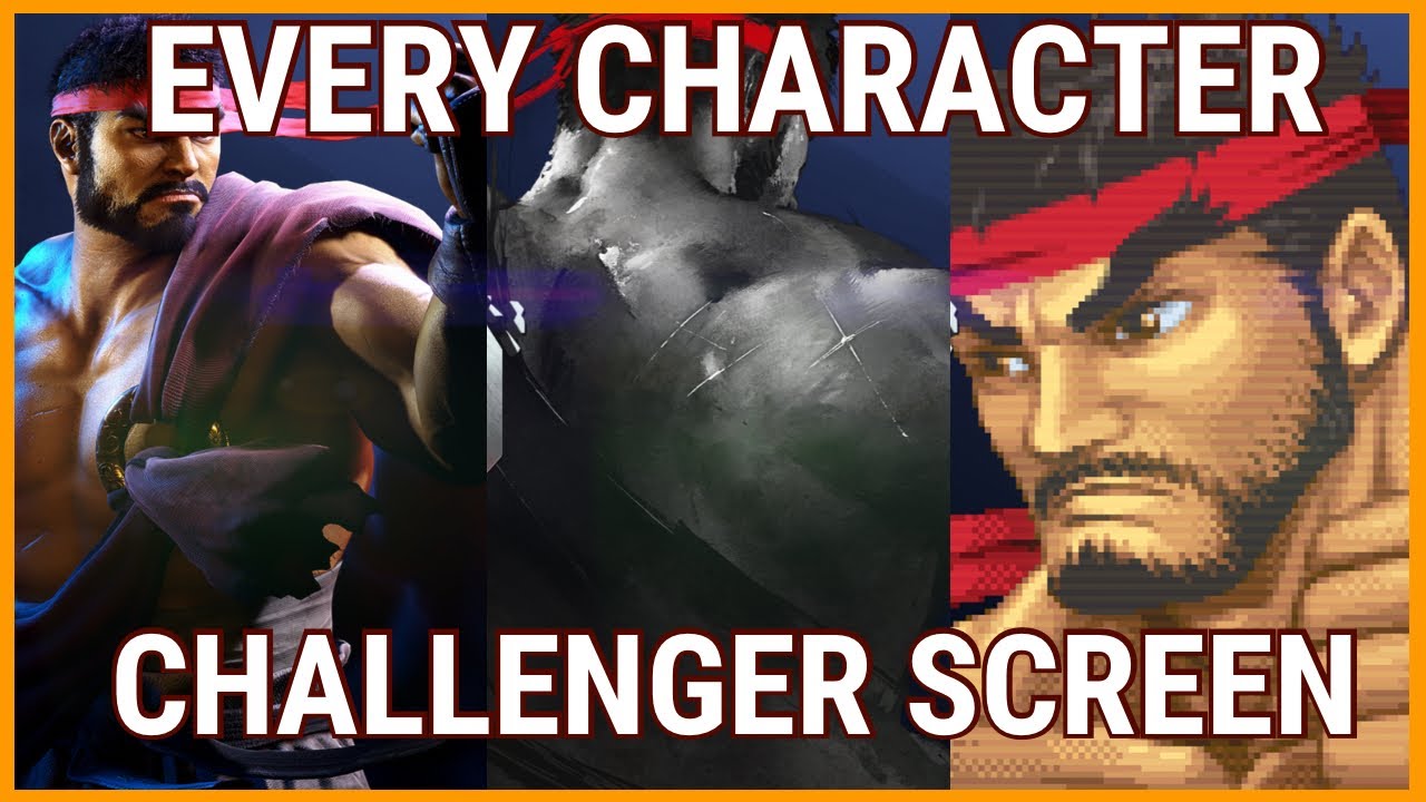 All Challenger Screens in Street Fighter 6 (AKI Update) - YouTube