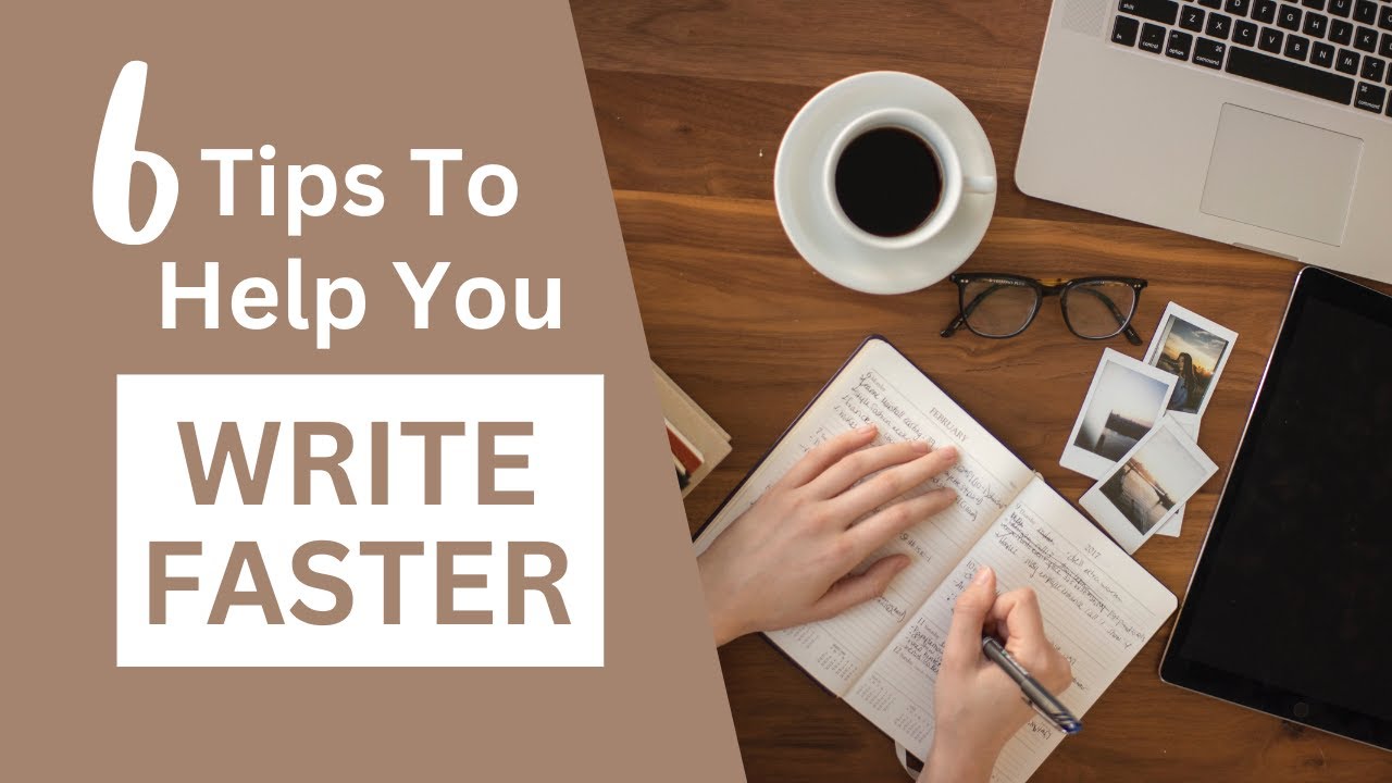 How to Write Faster: 6 Tips to get Ready for NANOWRIMO - YouTube