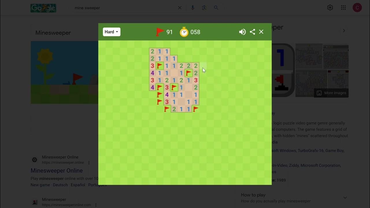 How to play Mine Sweeper! (Simple Tutorial) - YouTube