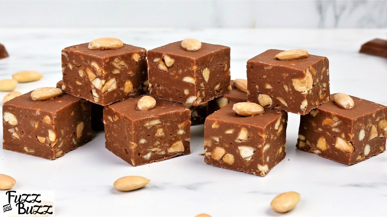 Chocolate Fudge Recipe With Nuts | The Ultimate Homemade Treat | Fuzz ...