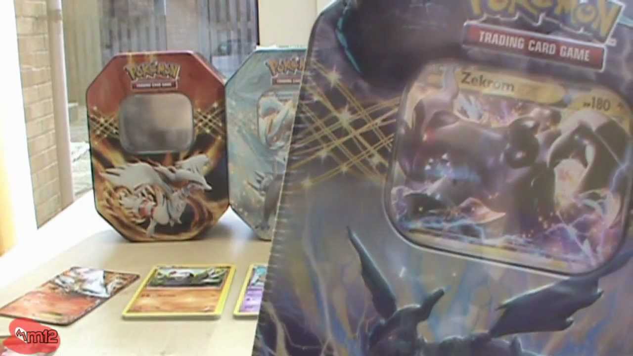Pokémon Cards | Zekrom EX Spring Tin - YouTube