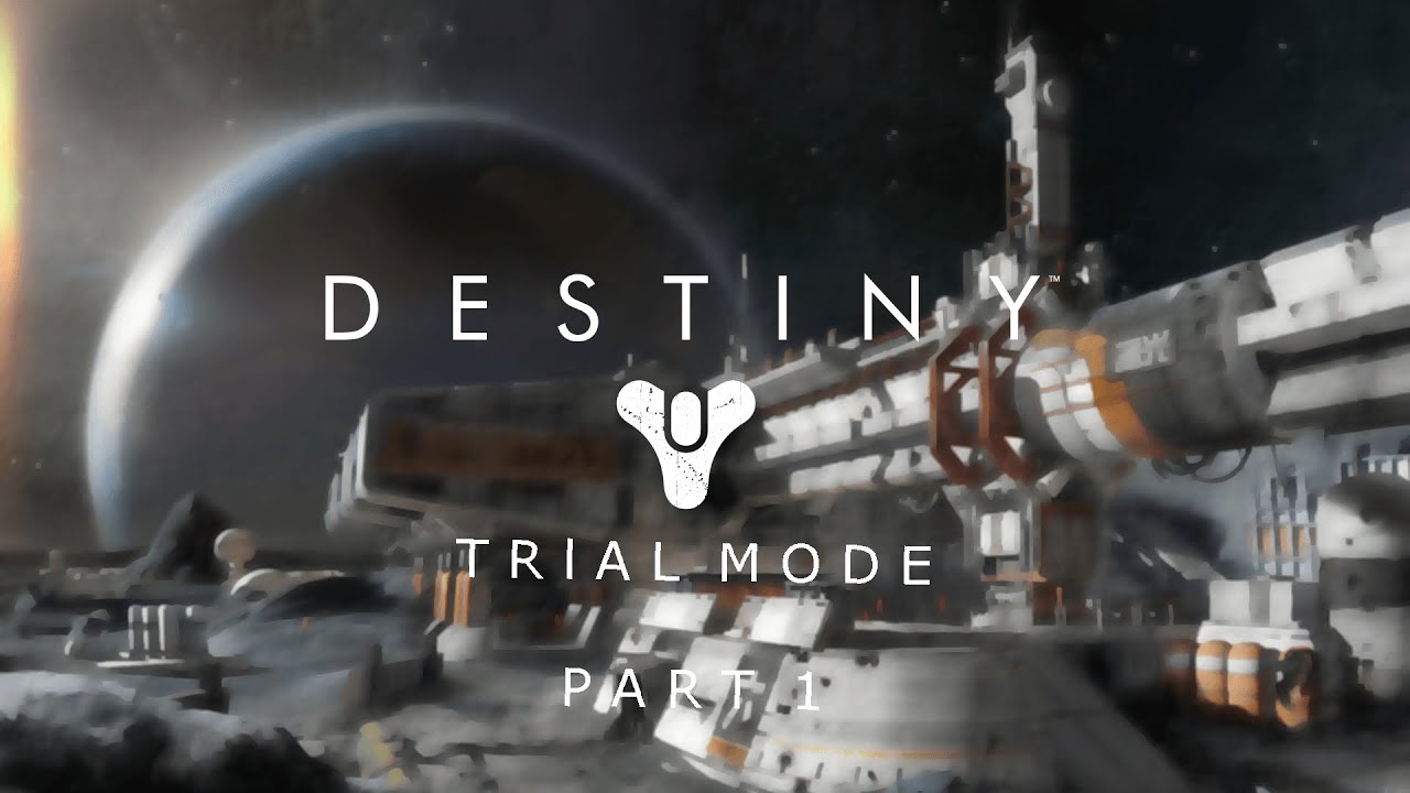 Let's play Destiny trial mode - part 1 - Intro Mission - YouTube