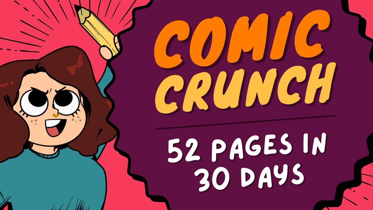 Comic Crunch Challenge Starts This November!! + Oct Critique Stream ...