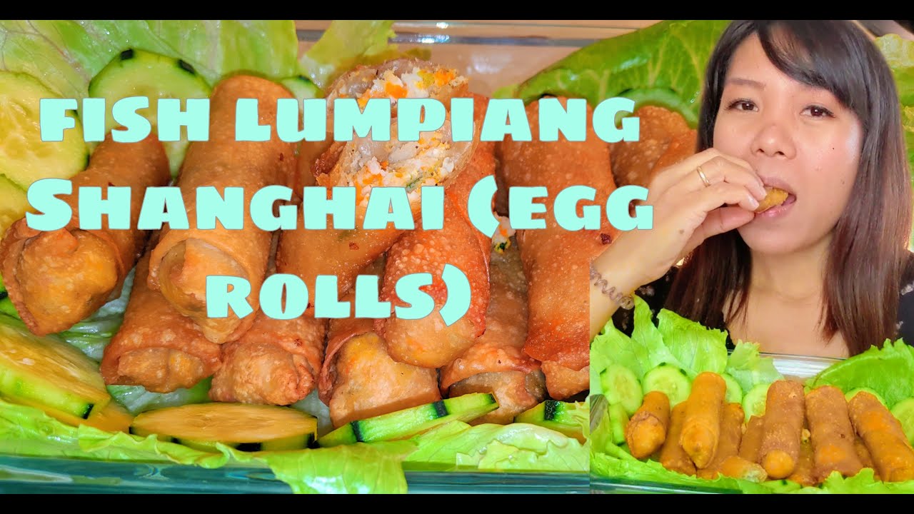 An easy way to cook fried spring rolls using swai fish.(lumpiang isda ...