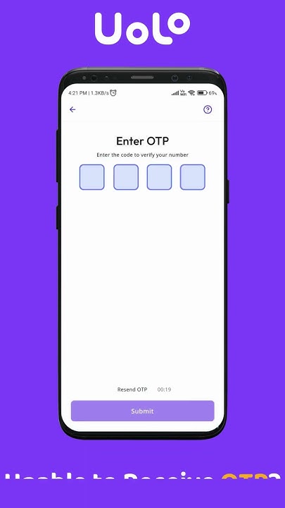 How to download and login using a registered mobile number in the Uolo ...