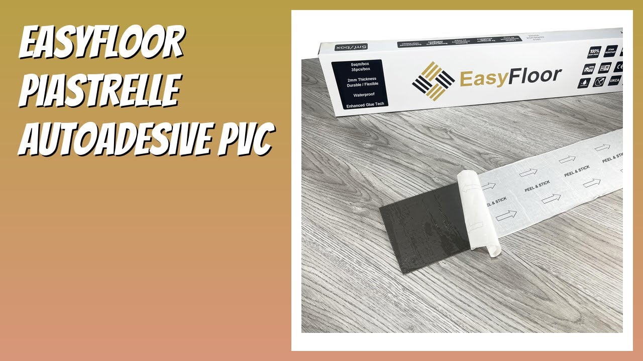 RECENSIONE (2026) : EasyFloor Piastrelle Autoadesive PVC. DETTAGLI ...