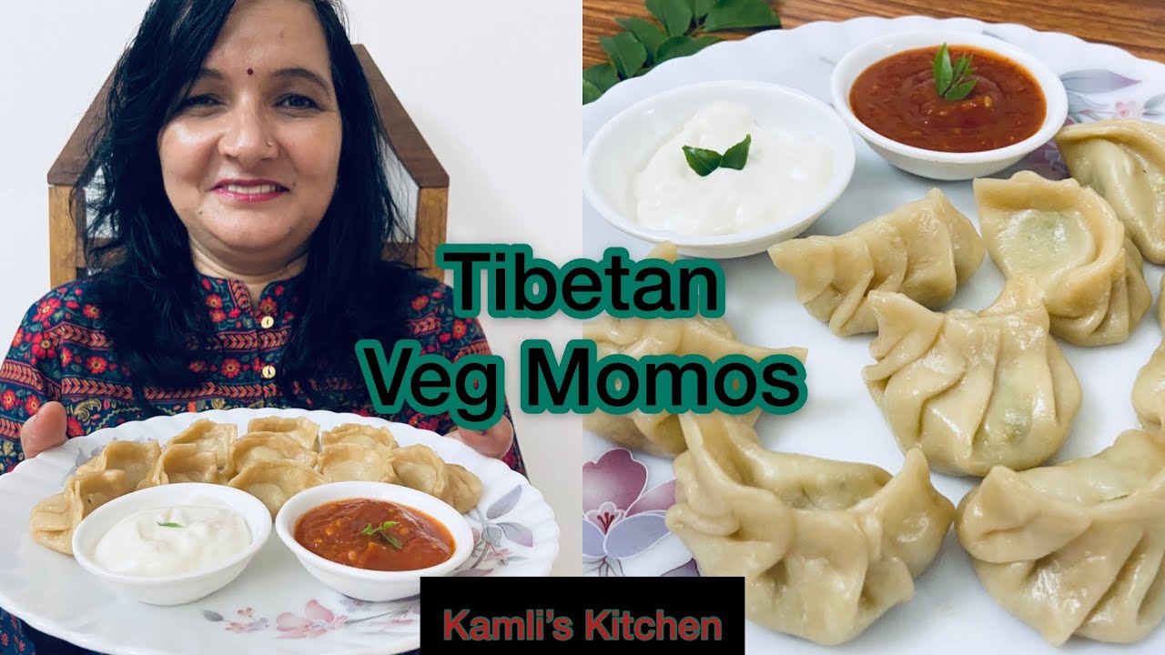 Tibetan Veg Momos | Nepali style Momos | Dumplings | No Steamer | Momos ...