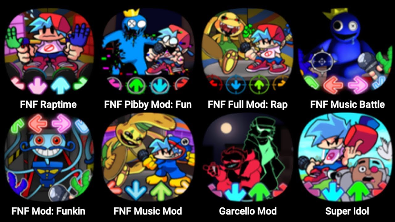 FNF Raptime, FNF Pibby Mod, FNF Full Mod, FNF Beat Shooter, FNF Mod ...