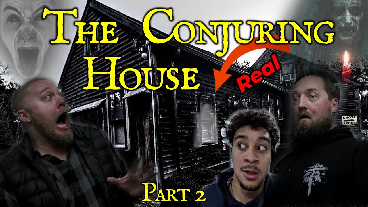 The Real Conjuring House scary shadow figure & ghost apparition caught ...