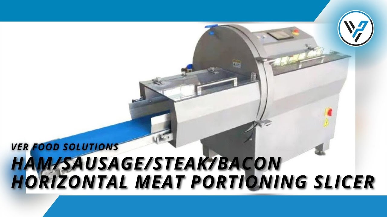 Ham/Sausage/Steak/Bacon Horizontal Meat Portioning Slicer | VER Food ...