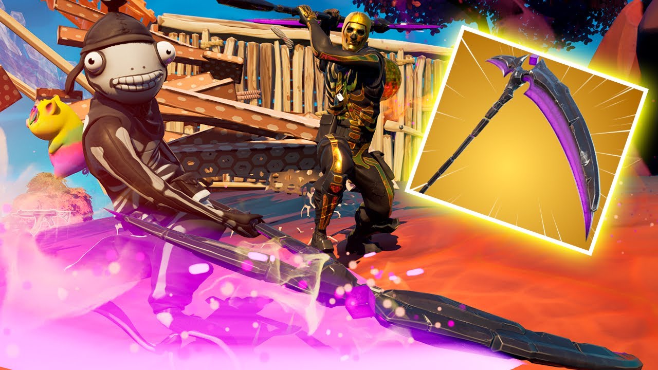 Destrozando con la GUADAÑA [Fortnite] - YouTube