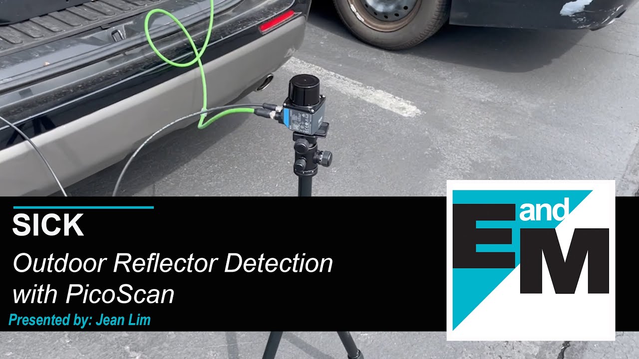 SICK | Outdoor Reflector Detection with PicoScan | EandM - YouTube