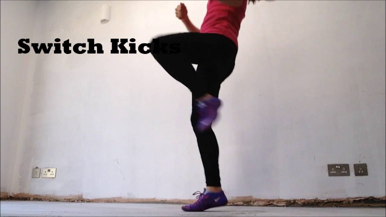 Switch Kicks - Cardio & Leg Exercise - YouTube