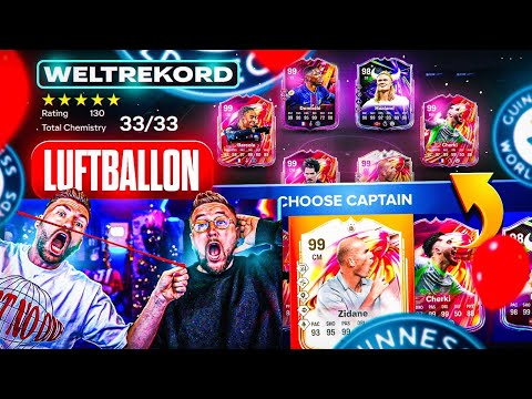 FUT DRAFT WELTREKORD oder LUFTBALLON auf den MUND 😱🎈