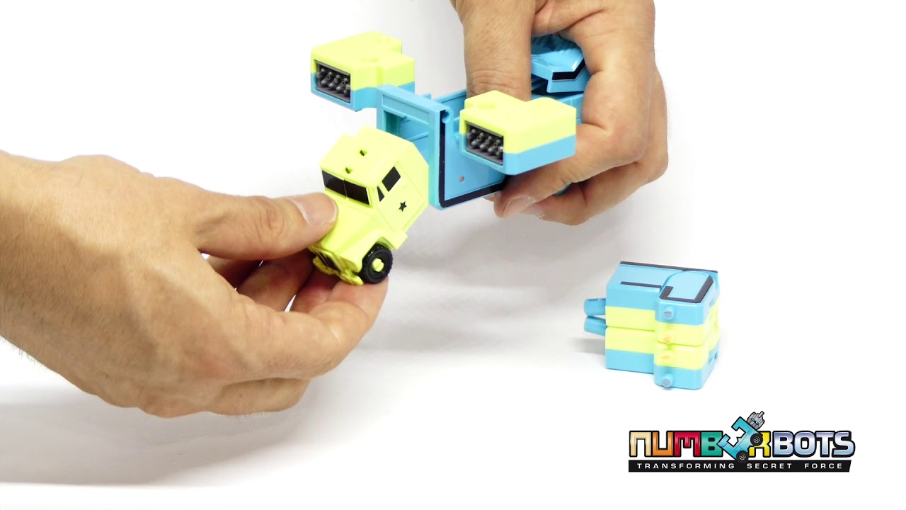 NUMBERBOTS Istruzioni per montare il numero 3 - YouTube