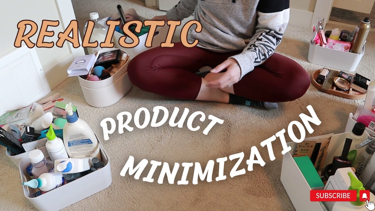 REALISTIC PRODUCT MINIMIZATION // Decluttering and Minimizing My House ...