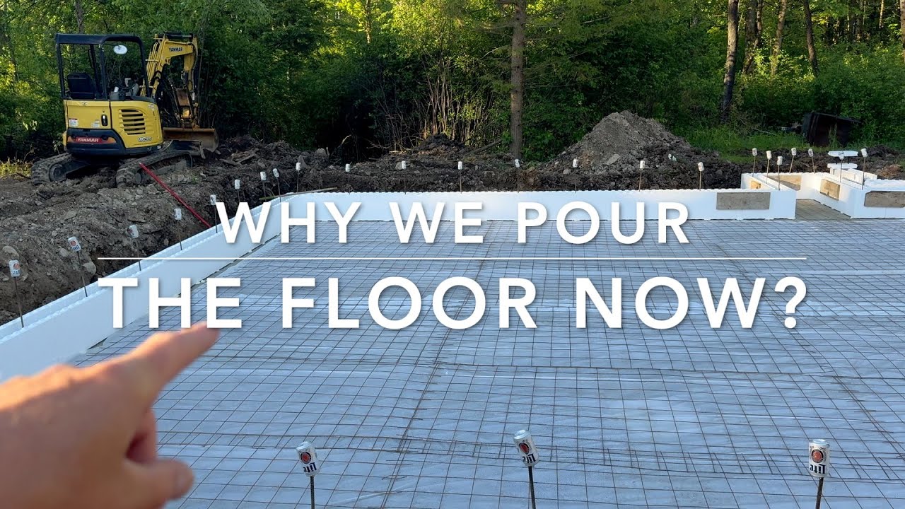 Fox Blocks crawl space Foundation Part 1 - YouTube