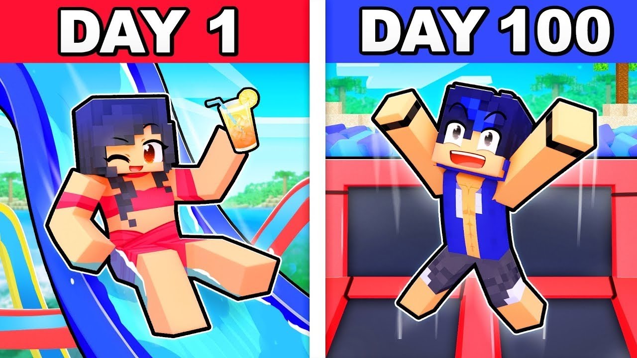99.9 DAYS OF SUMMER VACATION in Minecraft! #minecraft #aphmau - YouTube