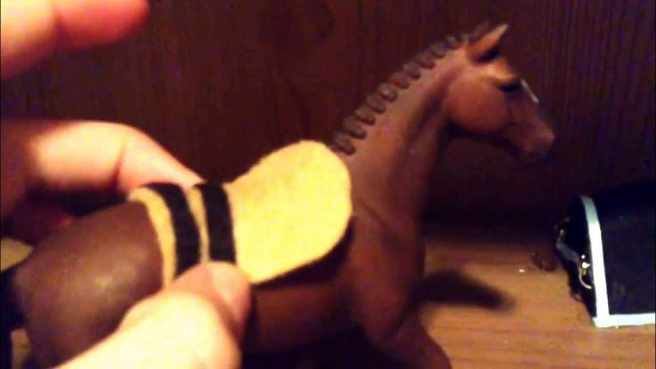 Schleich tack shop - YouTube