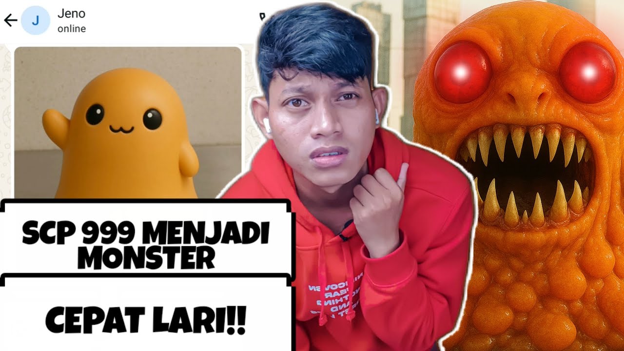 AKU MEMBERIKAN MAKAN KOTORAN KE SCP 999 DIA MENJADI MONSTER MENGERIKAN ...