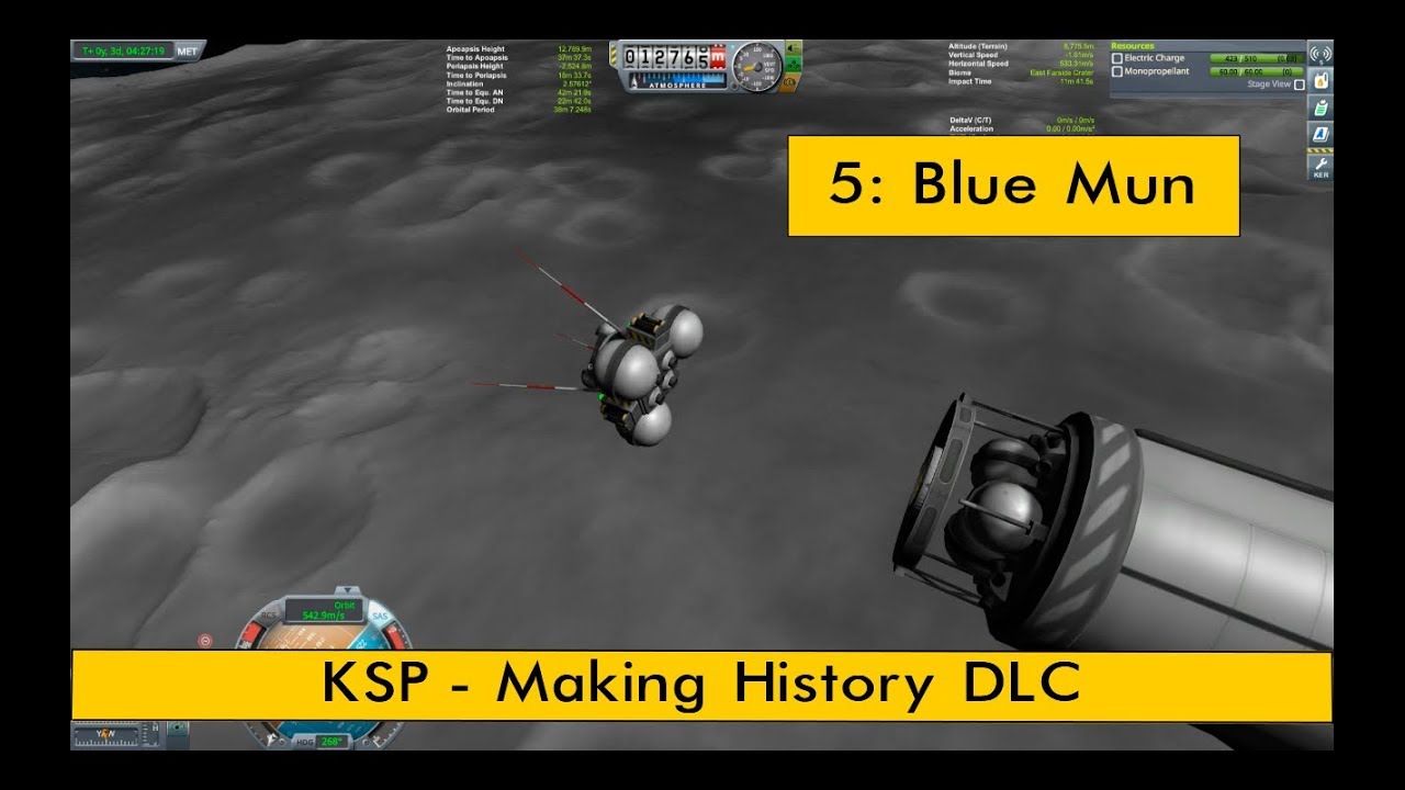 KSP: Making History DLC - Mission 5 - YouTube