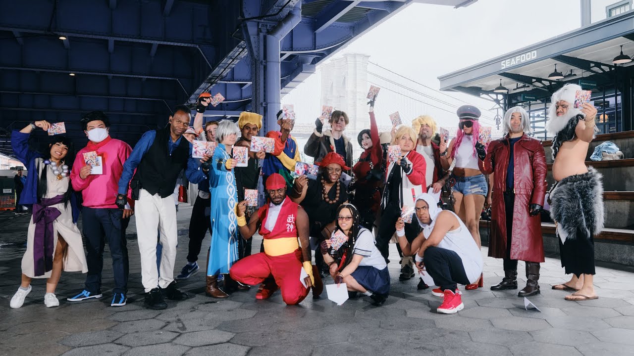 Capcom VS SNK 25th Anniversary Cosplay meetup NYC Vlog - YouTube