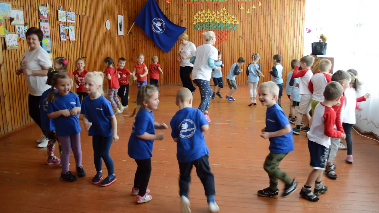 Vaikų mankšta :) - YouTube