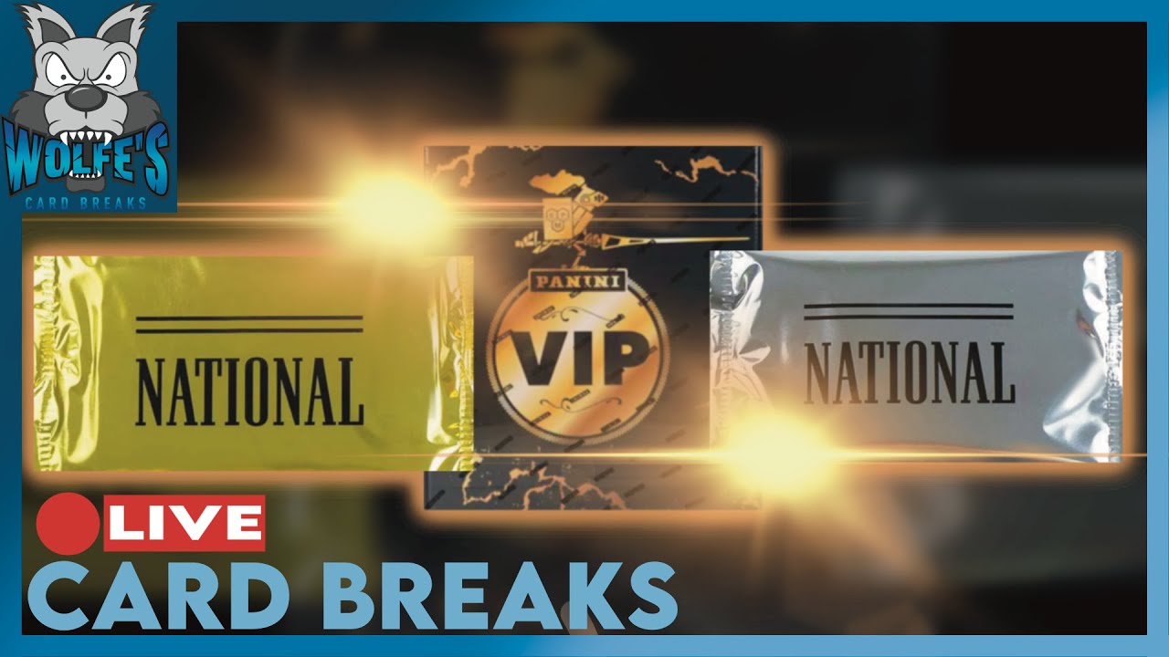 Wolfe's Card Breaks Live Group Breaks - YouTube