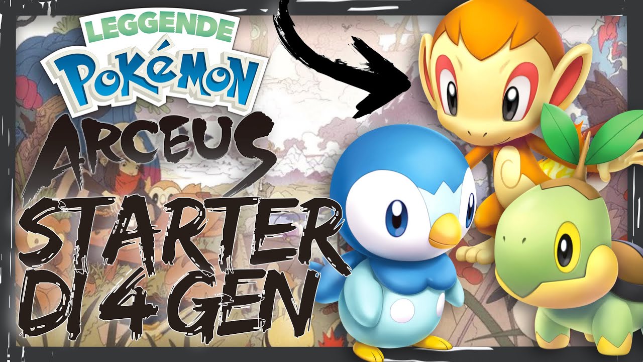 Come Catturare TURTWIG CHIMCHAR E PIPLUP gli Starter di Sinnoh su ...