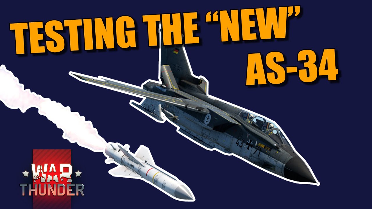 War Thunder TESTING THE AS-34 KORMORAN after today's UPDATE! Is it ...