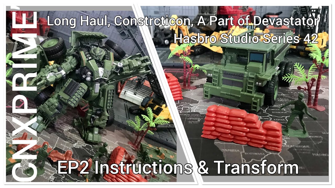 Long haul ep2 Hasbro Studio Series 42, Instructions & Transform - YouTube