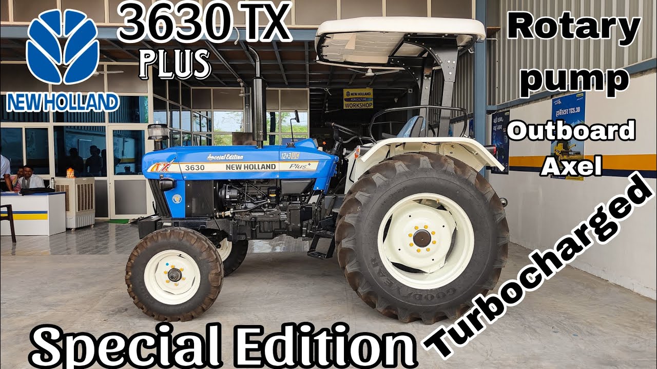 Newholland 3630 tx special edition tractor 55hp category rotary pump ...
