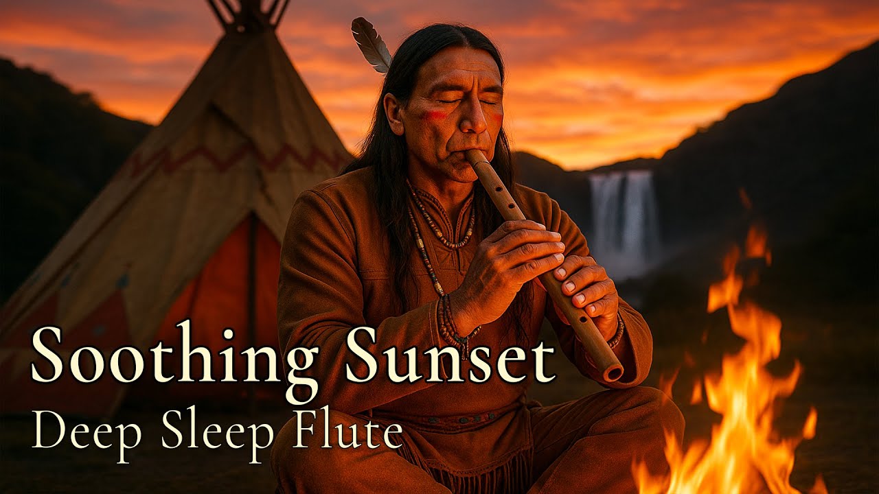 Soothing Sunset | Native American Flute Music for Relaxation, Inner ...