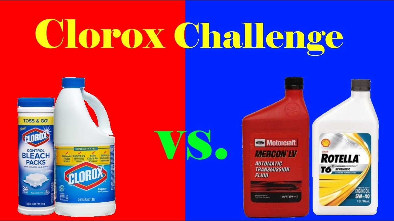 Product Review: Clorox Bleach Challenge - YouTube