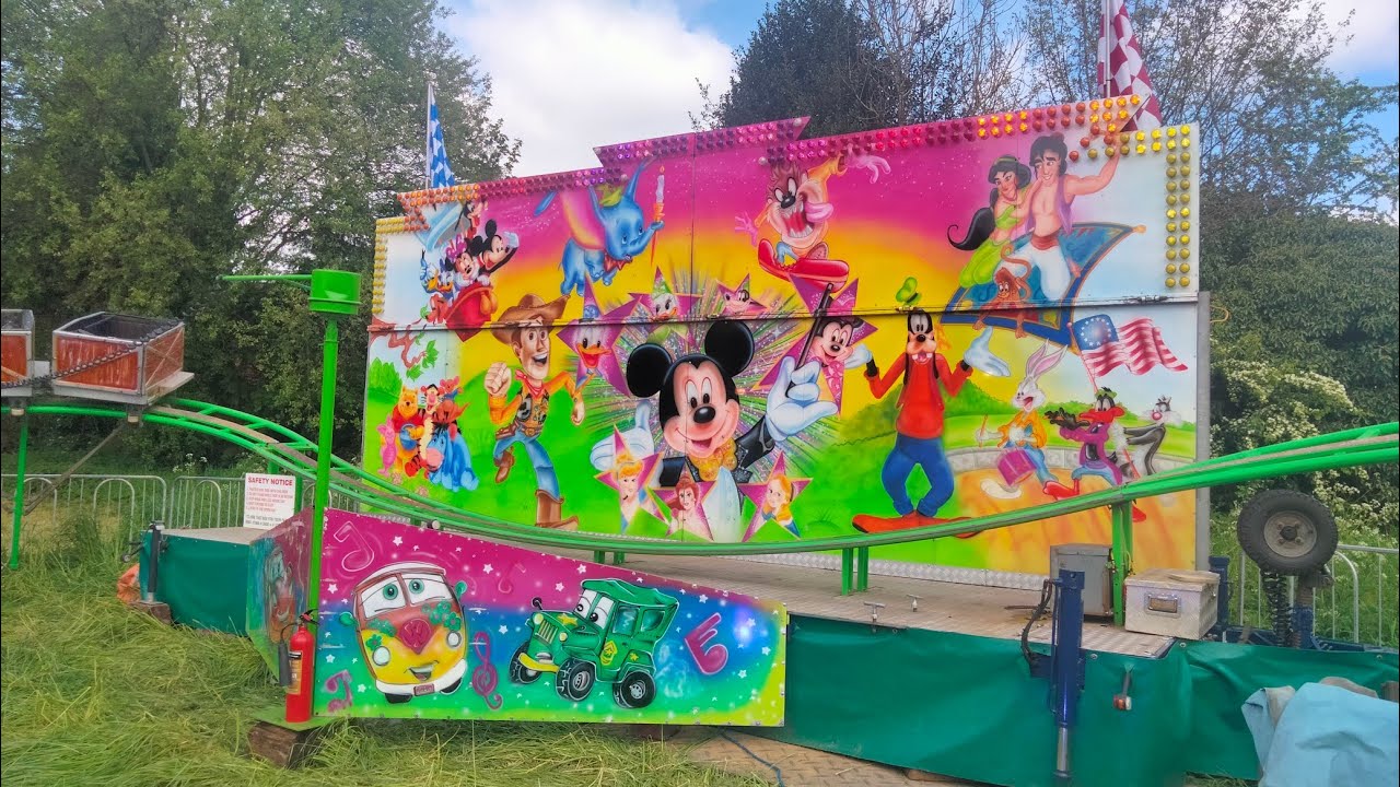 Runaway Train onride ! Craig Jennings. Bewdley funfair. - YouTube