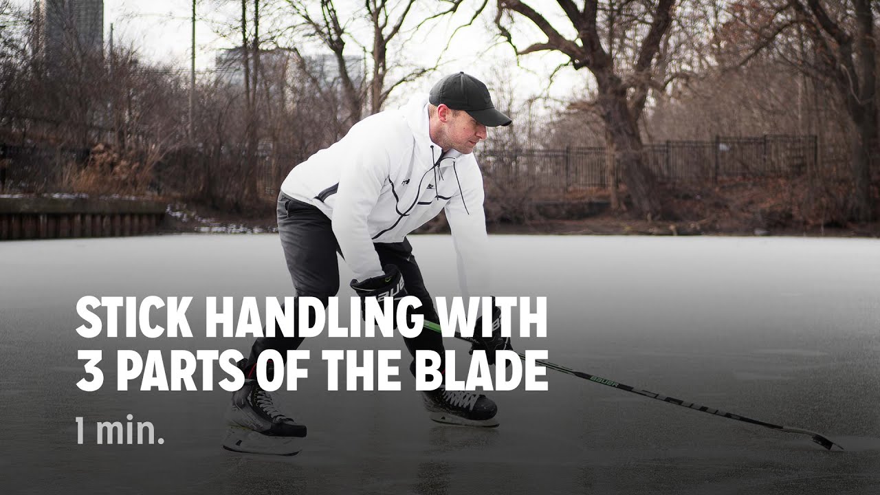 Stick Handling With 3 Parts Of The Blade - YouTube