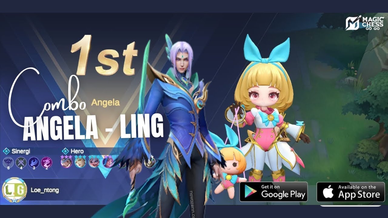 Magic Chess Go Go - Angela - Ling 3 star - Astro - YouTube