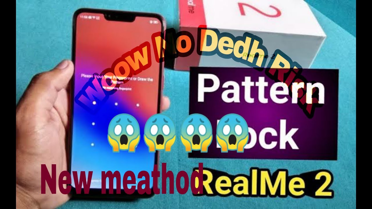 Realme 2 (Rmx 1805 Rmx 1809) Pattern Unlock ||NO DEAD RISK|| Ufi box ...