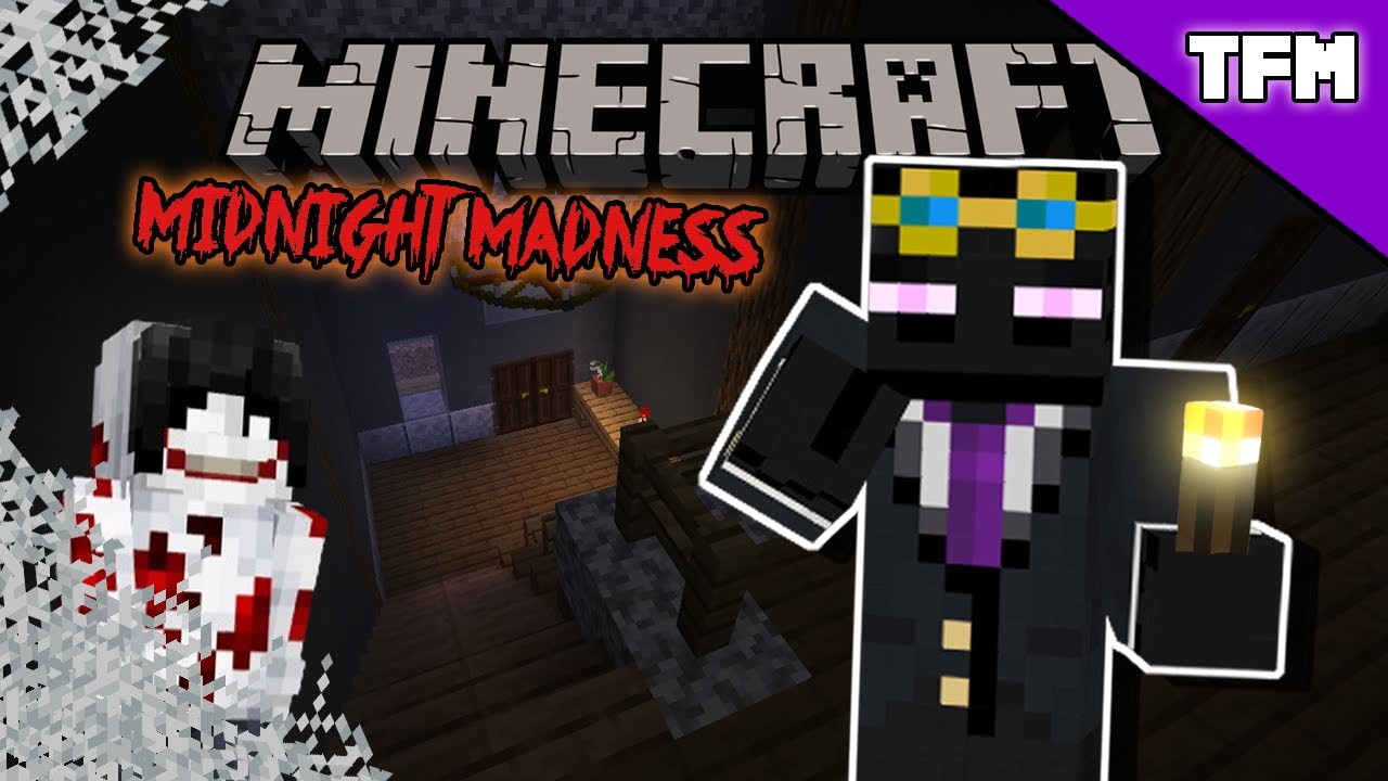 Home alone... at night... what can go wrong?! | Minecraft Horror Map ...