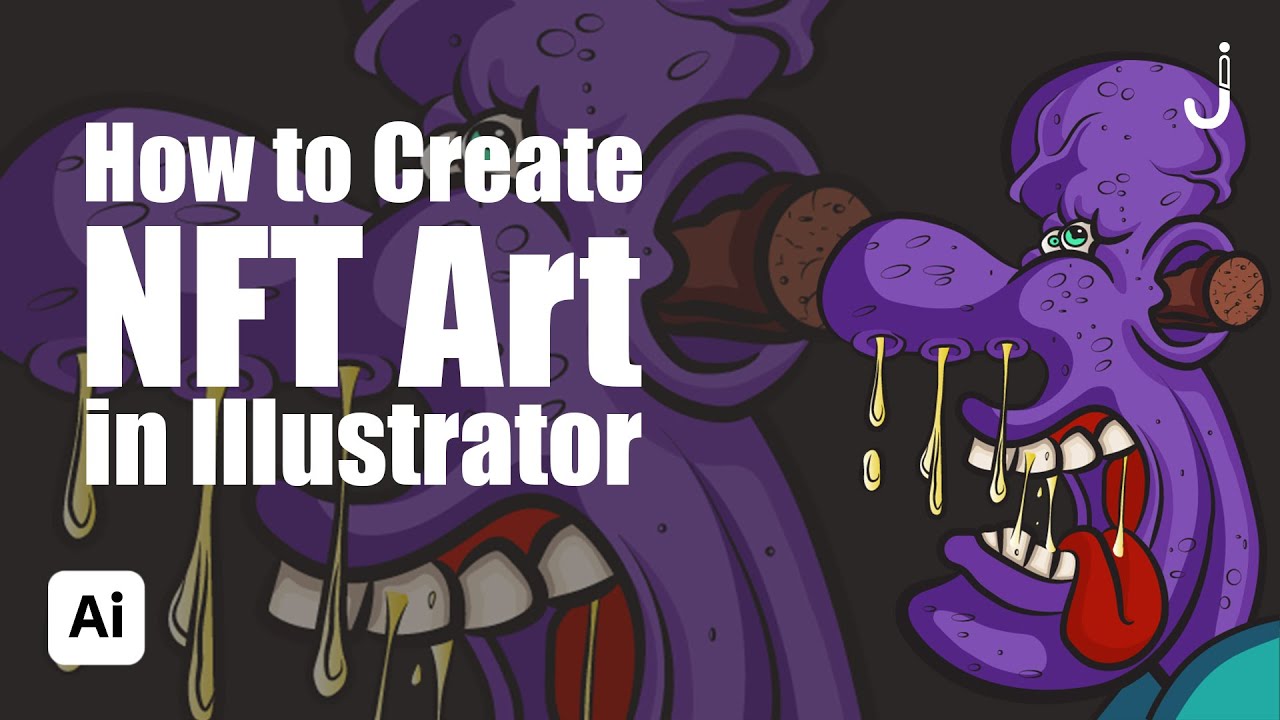 How to Create NFT Art in Illustrator | NFT Art | NFT Art Illustration ...