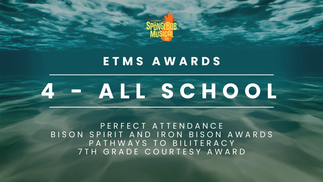 ETMS Awards Show - Section 4: All School Awards - YouTube