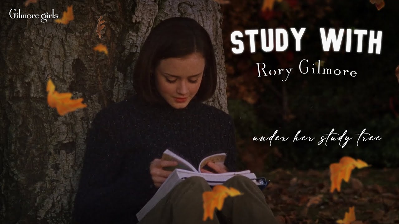 Study with Rory Gilmore under her study tree 📙🍂 Gilmore Girls 🏡 | La La ...